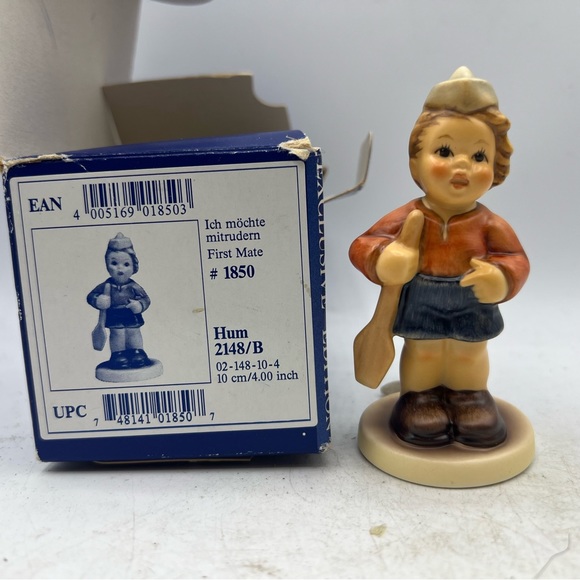 Hummel | Art | Limited First Mate 248b Hummelgoebel Tmk8 4tall ...